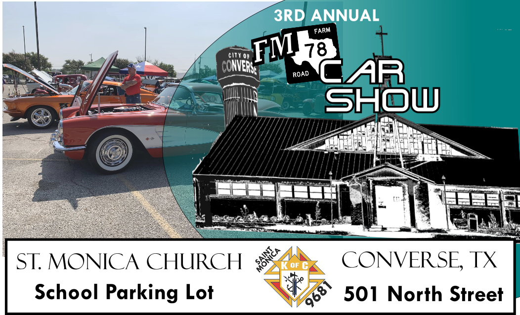 Knights of Columbus Car Show Sign Up | St. Monica Catholic Church
